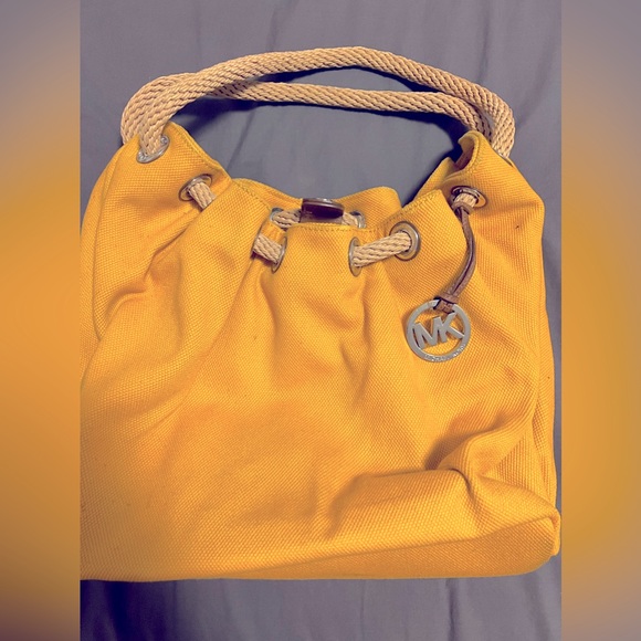 Michael Kors | Bags | Michael Kors Yellow Bag | Poshmark